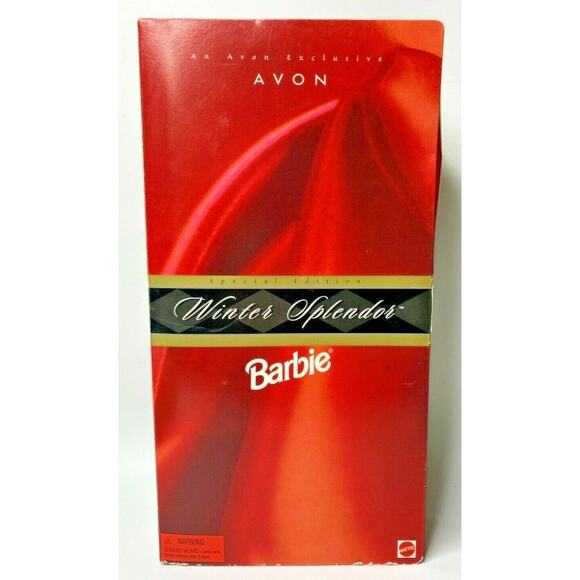 Mattel | Toys | 998 Avon Exclusive Barbie Winter Splendor Special ...